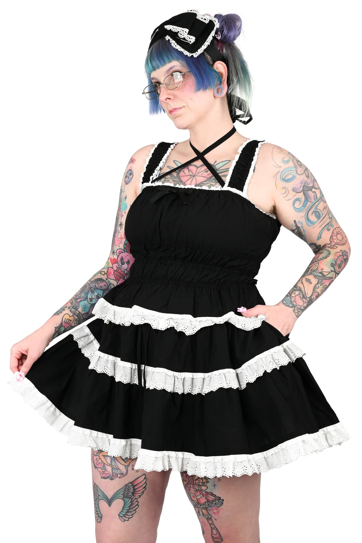 Katherine Bloomer Skort - Black – My Violet